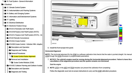 Ford ADAS Repair Calibration
